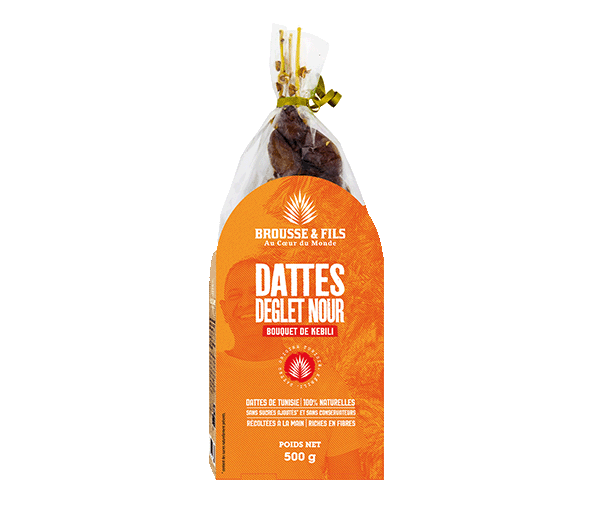 Dattes Deglet Nour de Tunisie - Brousse & fils